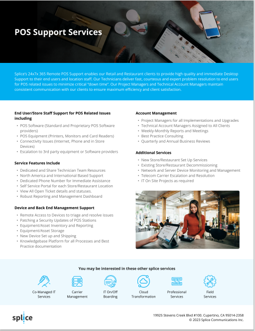 POS Support Services